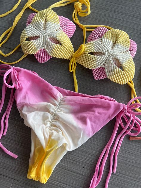 Florencia Macrame Bikini Love Playa Santa Swimsuits