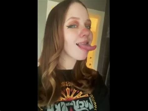 Sexy Girl Long Tongue Youtube