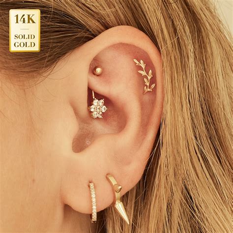 Ear Cartilage Piercing Stud