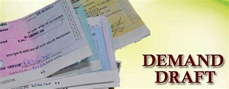 What Is Demand Draft Form Bank Charges For Creating A Dd Details