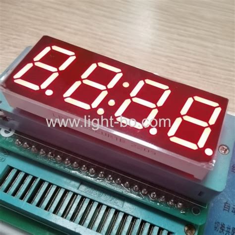 Ultra Bright Red 056 4 Digit 7 Segment Led Display Common Cathode For