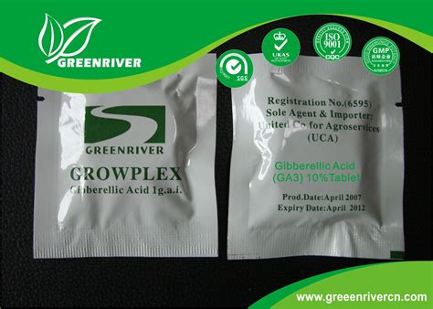 Gibberellic Acid 10 Tablet Plant Growth Regulator