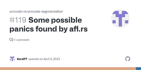 Some Possible Panics Found By Aflrs · Issue 119 · Unicode Rsunicode