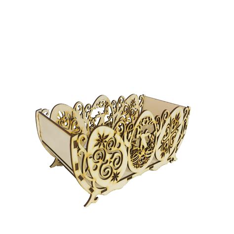 Cos Din Lemn Plop Model Oua De Paste Emagro