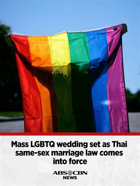 Abs Cbn News Daan Daang Same Sex Couples Sa Thailand Ang Facebook