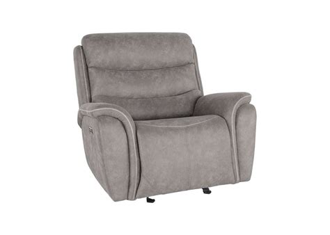 New Classic Furniture Kamari Glider Recliner Wpwr Hr And Fr Gray U0