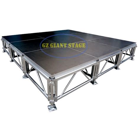 Portable Decoration Truss 122x244mm Aluminum Stage Platform Assemble Stage Guangzhou Giant Portable Decoration Truss 122x244mm Aluminum Stage Platform Assemble Stage Guangzhou Giant