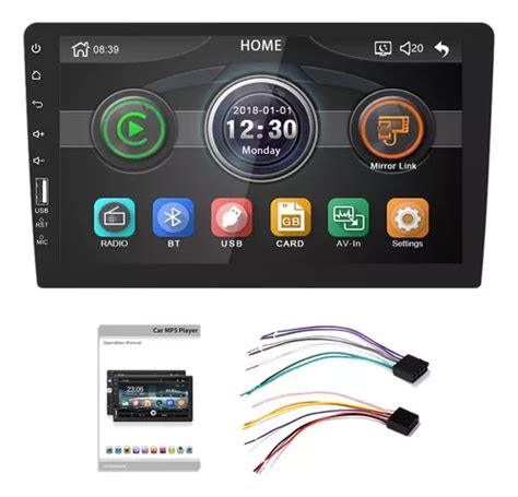 Tela De Contato Do Reprodutor Mp5 De Carro De 9 Polegadas R Parcelamento Sem Juros