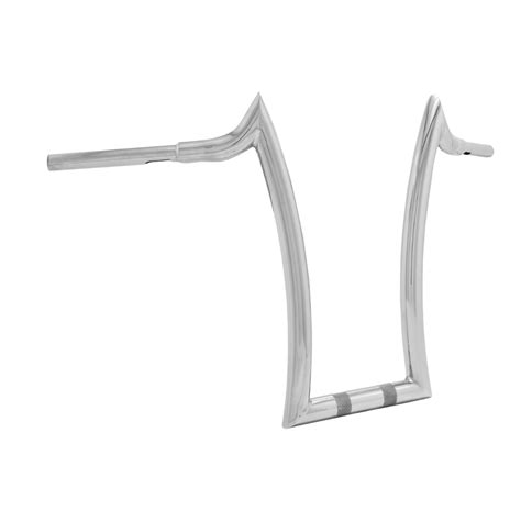 Guidão Diablo Quinado Brutale 112 Para Harley Davidson Softail Breakout Inox Polido