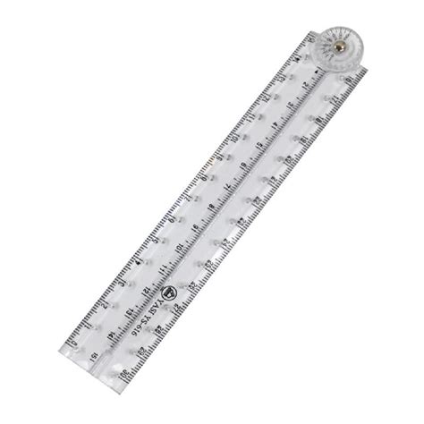 Folding Straight Ruler 3pcs 30cm Drawing Ruler Flexible Plastic
