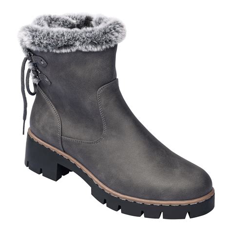 Wonderwalk Kuschel Boot „beate“ Grau