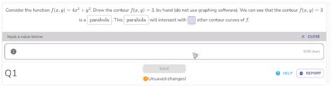 solved consider the function f x y 4x² y² draw the