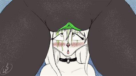 Rule 34 Animated Anthro Female Furry Head In Pussy Head Insertion