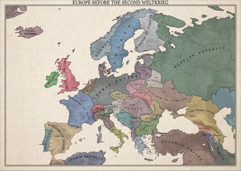 Kaiserreich Map