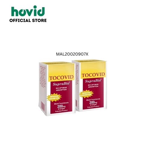 Tocovid Suprabio 200mg Hovid Online Store