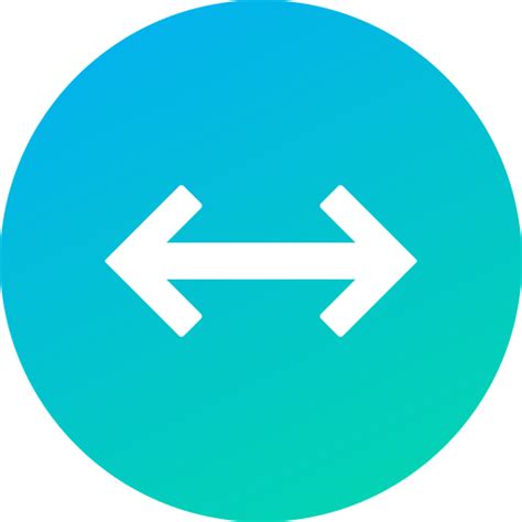 Double Arrow Generic Gradient Fill Icon