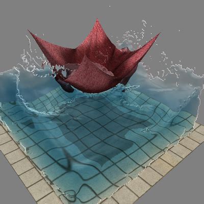 Wet Cloth Simulation