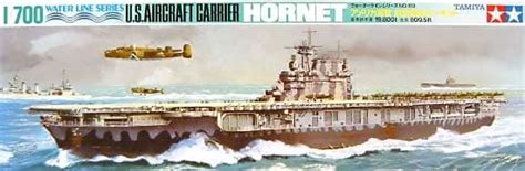 Tamiya 1700 Hornet Aircraft Carrier Model