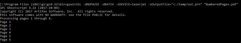 Pdf Ghost Script Does Not Reflect The Correct Information In The Prn