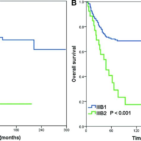 Cause Specific Survival A And Overall Survival B For Patients With
