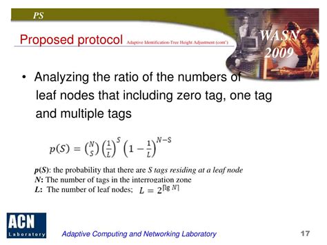 Ppt A Counter Based Rfid Anti Collision Protocol Using Parallel Splitting Powerpoint
