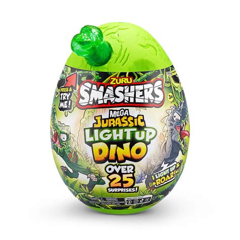 Smashers Mega Jurassic Light Up Dino Egg By Zuru Toys R Us Canada