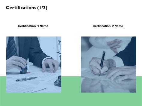 Certifications Business Planning Ppt PowerPoint Presentation Infographic Template Files