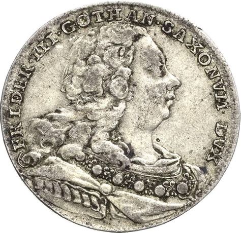 ⅙ Thaler Frederick Iii Duchy Of Saxe Gotha Altenburg Numista