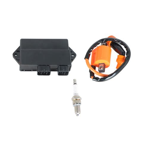 Ignition Coil Cdi Box And Spark Plug For Yamaha Warrior 350 Yfm350x 1997