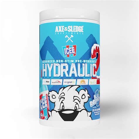 Hydraulic V2 Non Stim Pre Workout Icee Blue Raspberry