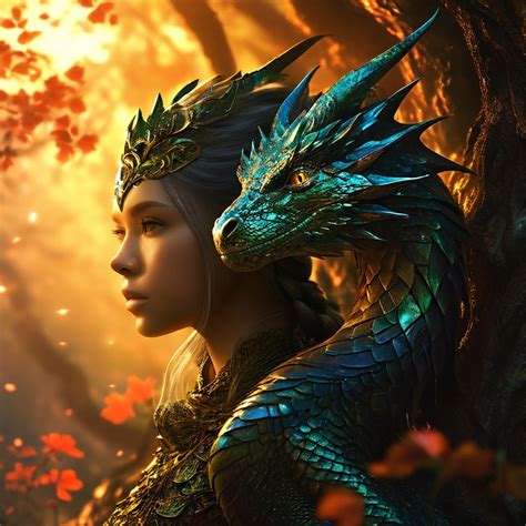 Ai Dihasilkan Naga Gadis Gambar Gratis Di Pixabay Pixabay