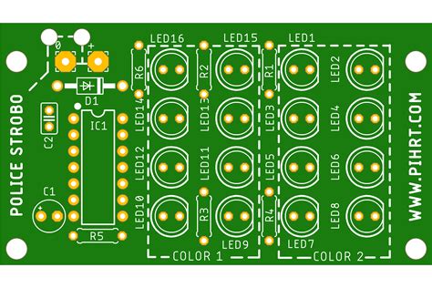 Police Strobo Lamp By Martinpihrt Download Free Stl Model