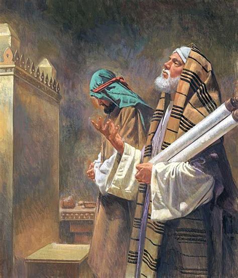 Pharisee And The Publican Bible Art Bible Pictures Parables