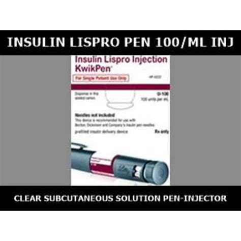 Humalog Insulin Lispro Injection Pen 1 Each Delivery Or Pickup Near