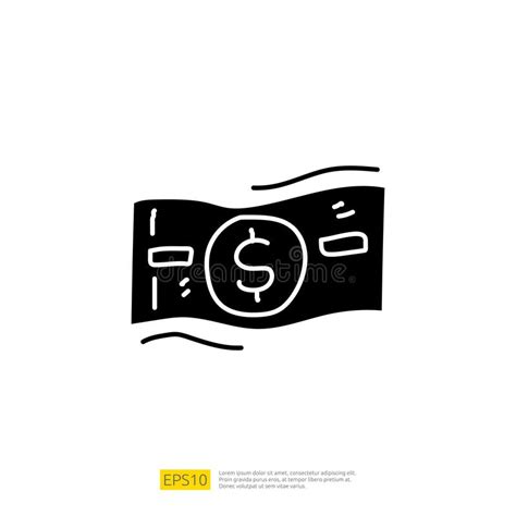 Dollar Money Fall Down Symbol With White Background Arrow Decrease