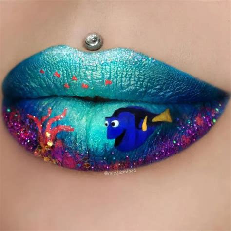 This Disney Pixar Lip Art Is The Makeup Inspiration You Need 201607