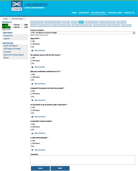 Management And Client Assurance Of Contractual Drawing Deliverables