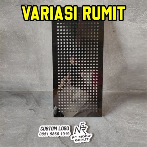 Jual Front Panel Nzxt H510 Elite Casing Pc Custom Logo Lubang