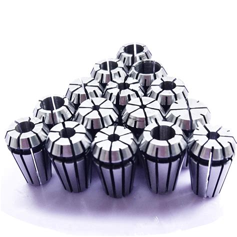15pcs Er11 Spring Collet Set For Cnc Super Precision Milling Tool Gripping Range 1mm 1 5mm 2mm 2