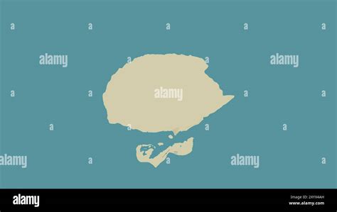 Mono Island In The Solomon Sea On A Topographic Osm Humanitarian Style