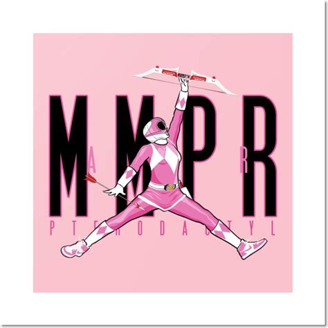 Air Pink Ranger Mmpr Posters And Art Prints Teepublic