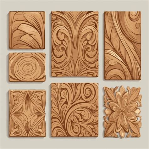 Premium Vector Wood Pattern Vector