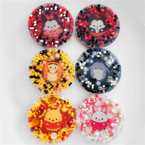 Adorable Mini Picky Pads Silicone Sensory Toy For Fidget Picking Round