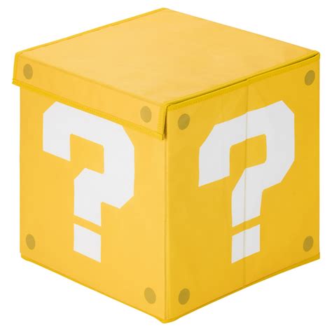 Super Mario Question Mark Block Storage Box My Nintendo Store