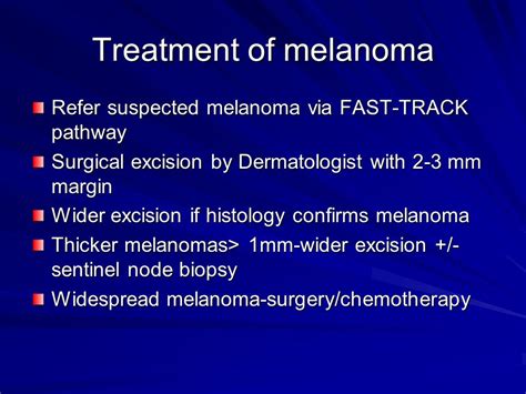 Melanoma Treatment Pathway Traitement Mélanome Métastatique Iapq