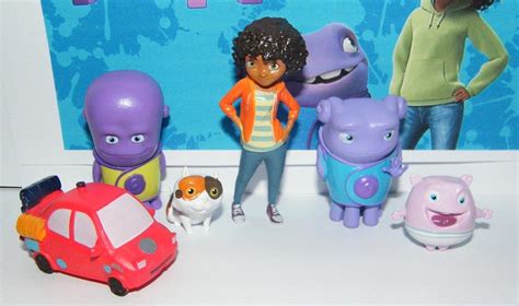 Dreamworks Home Mini Figure Toy Play Set Of 12 With Tip Oh Kyle