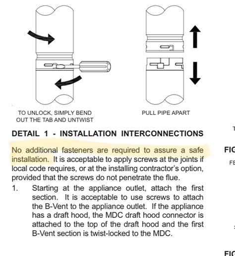 Maximum Length Type B Vent Internachi®️ Forum