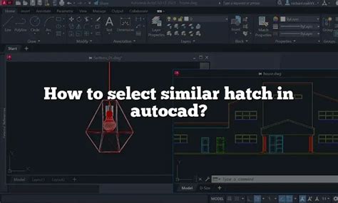 How To Select Similar Hatch In Autocad Caddikt