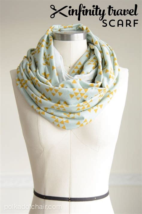 Diy Travel Infinity Scarf Sewing Tutorial Artofit