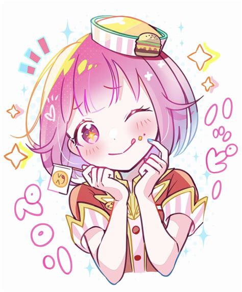 Momomo M0 3 Ootori Emu Project Sekai Multicolored Headwear